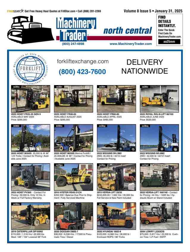 MachineryTrader.com | Machinery Trader North Central Digital Edition Archive