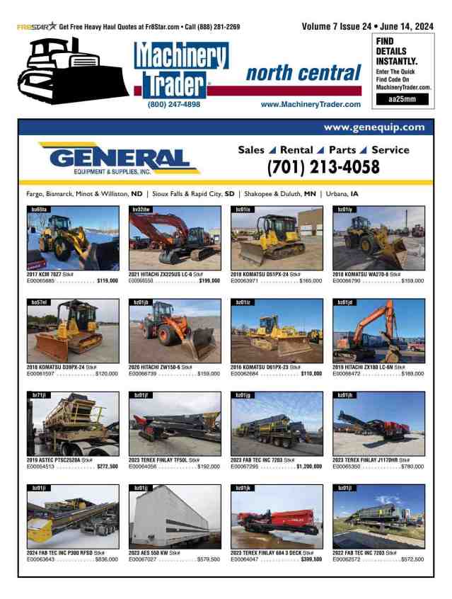MachineryTrader.com | Machinery Trader North Central Digital Edition Archive