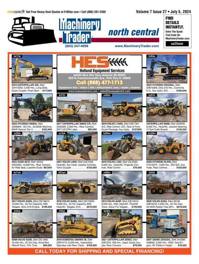 MachineryTrader.com | Machinery Trader North Central Digital Edition Archive