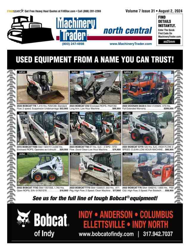 MachineryTrader.com | Machinery Trader North Central Digital Edition Archive