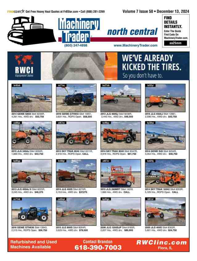 MachineryTrader.com | Machinery Trader North Central Digital Edition Archive