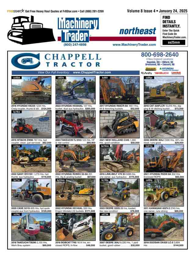 MachineryTrader.com | Machinery Trader Northeast Digital Edition Archive