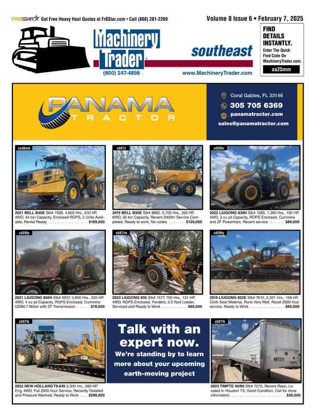 MachineryTrader.com | Machinery Trader Southeast Digital Edition Archive