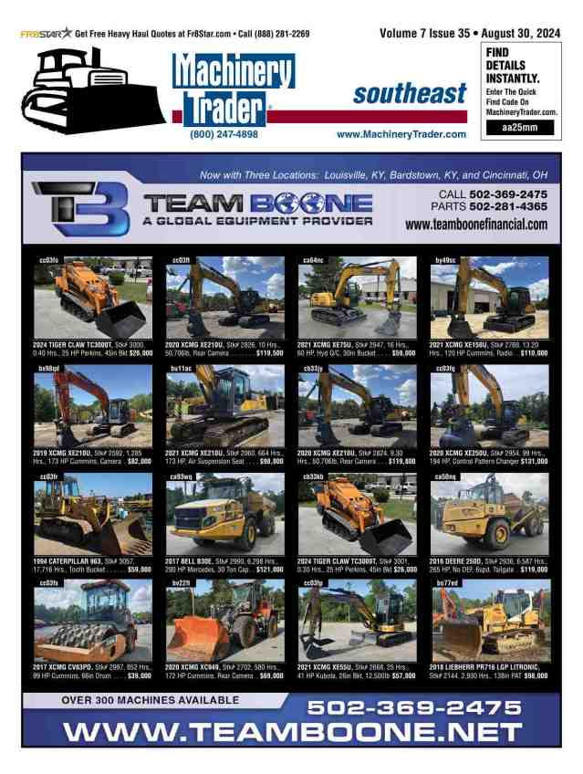 MachineryTrader.com | Machinery Trader Southeast Digital Edition Archive