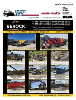 Machinery Trader United Kingdom | Machinery Trader Resale Weekly ...